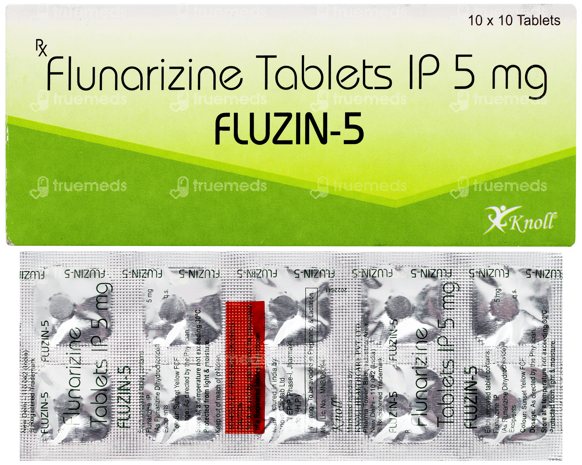 Fluzin 5 MG | Order Fluzin 5 MG Tablet Online at Truemeds