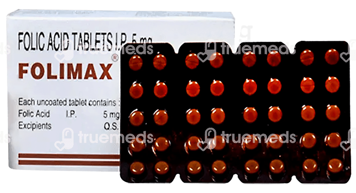Folimax 5 MG | Order Folimax 5 MG Tablet Online at Truemeds