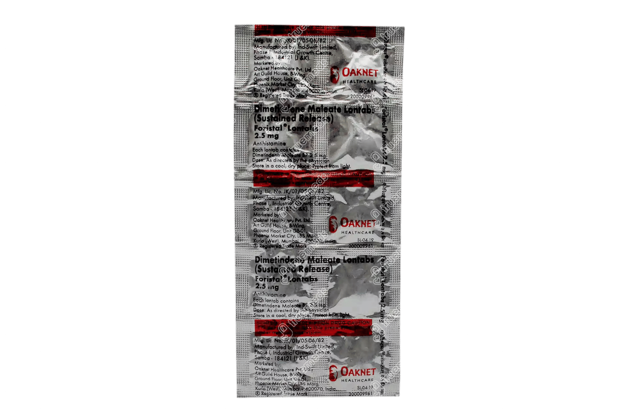 Foristal Lontab 2.5 MG | Order Foristal Lontab 2.5 MG Tablet Online at ...