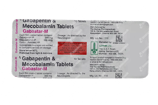 Gabastar M 300 Mg/500 MCG | Order Gabastar M 300 Mg/500 MCG Tablet ...