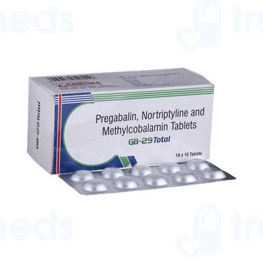 Gb 29 Total 75 Mg/1500 Mcg/10 Mg Tablet: Uses, Side Effects, Price ...