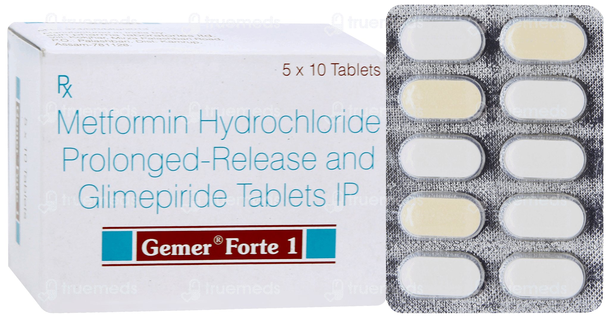 Gemer Forte 1 Tablet: Uses, Side Effects, Price & Substitutes