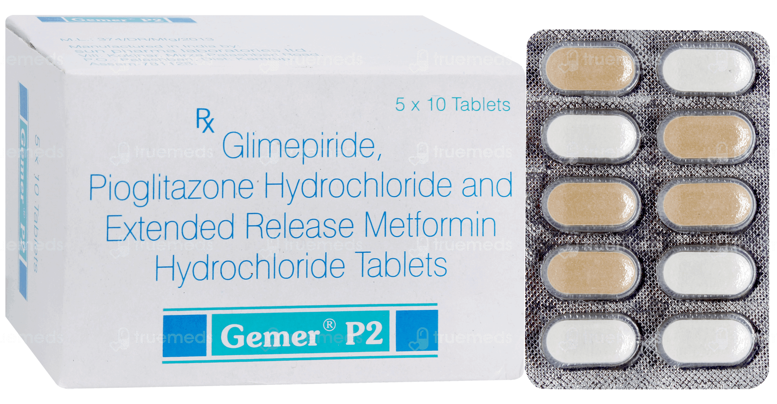 Gemer P2 Tablet: Uses, Side Effects, Price & Substitutes