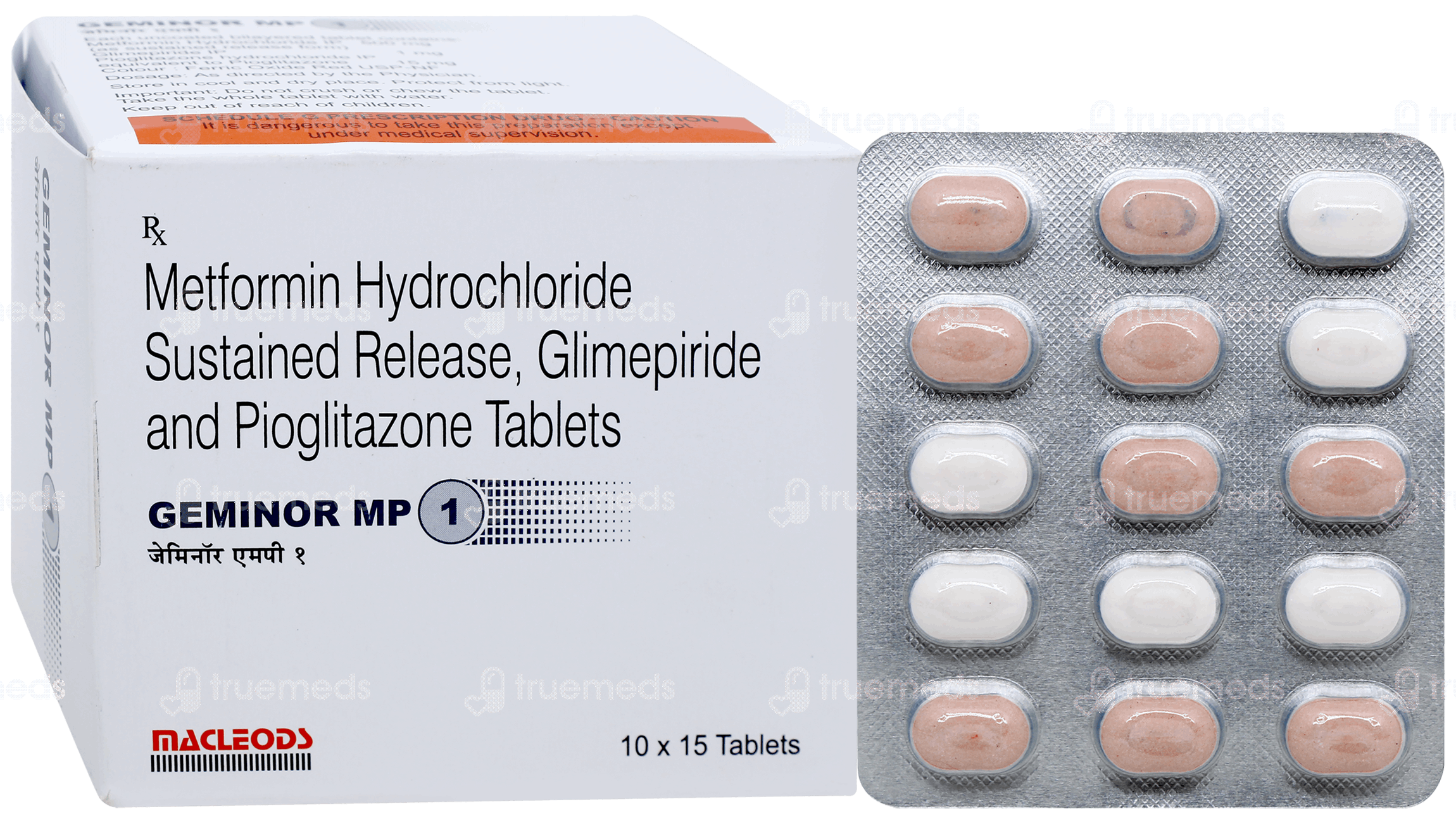 Geminor Mp 1 Tablet 15: Uses, Side Effects, Price & Substitutes