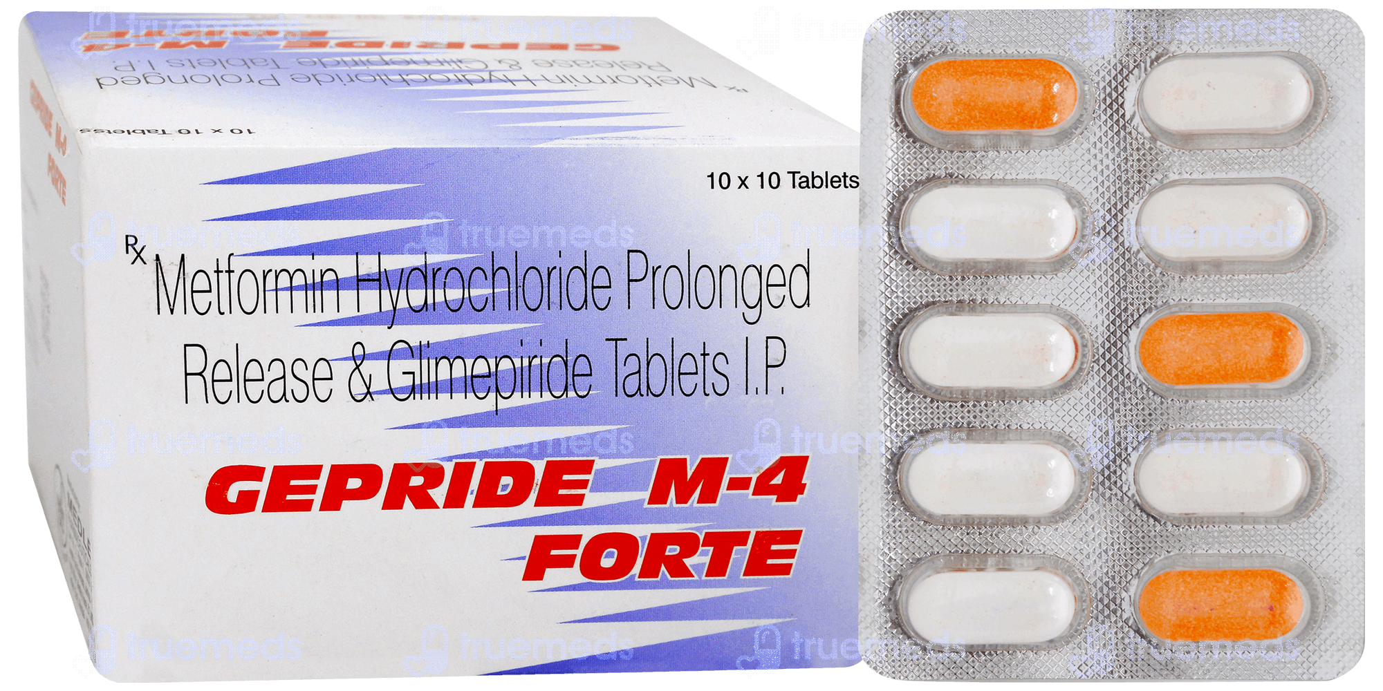 Gepride M 4 Forte Tablet Pr 10: Uses, Side Effects, Price & Substitutes