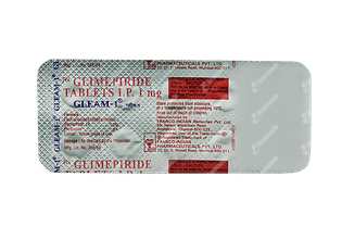 Gleam 1 Mg Tablet 10 - Uses, Side Effects, Dosage, Price | Truemeds