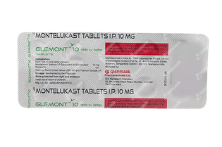 Glemont 10 MG | Order Glemont 10 MG Tablet Online at Truemeds