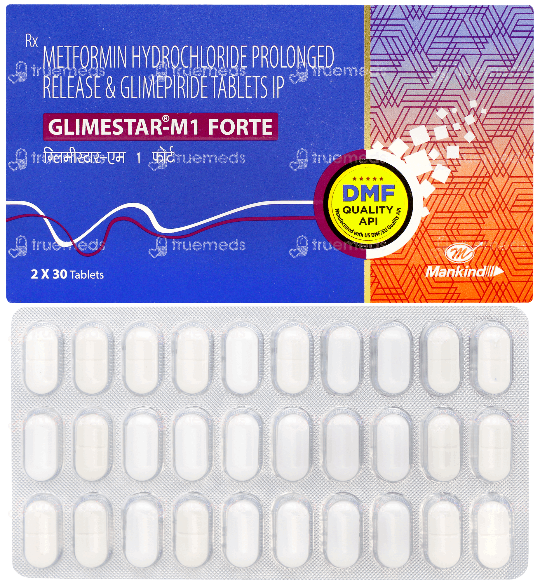 Glimestar M1 Forte Tablet 30: Uses, Side Effects, Price & Substitutes