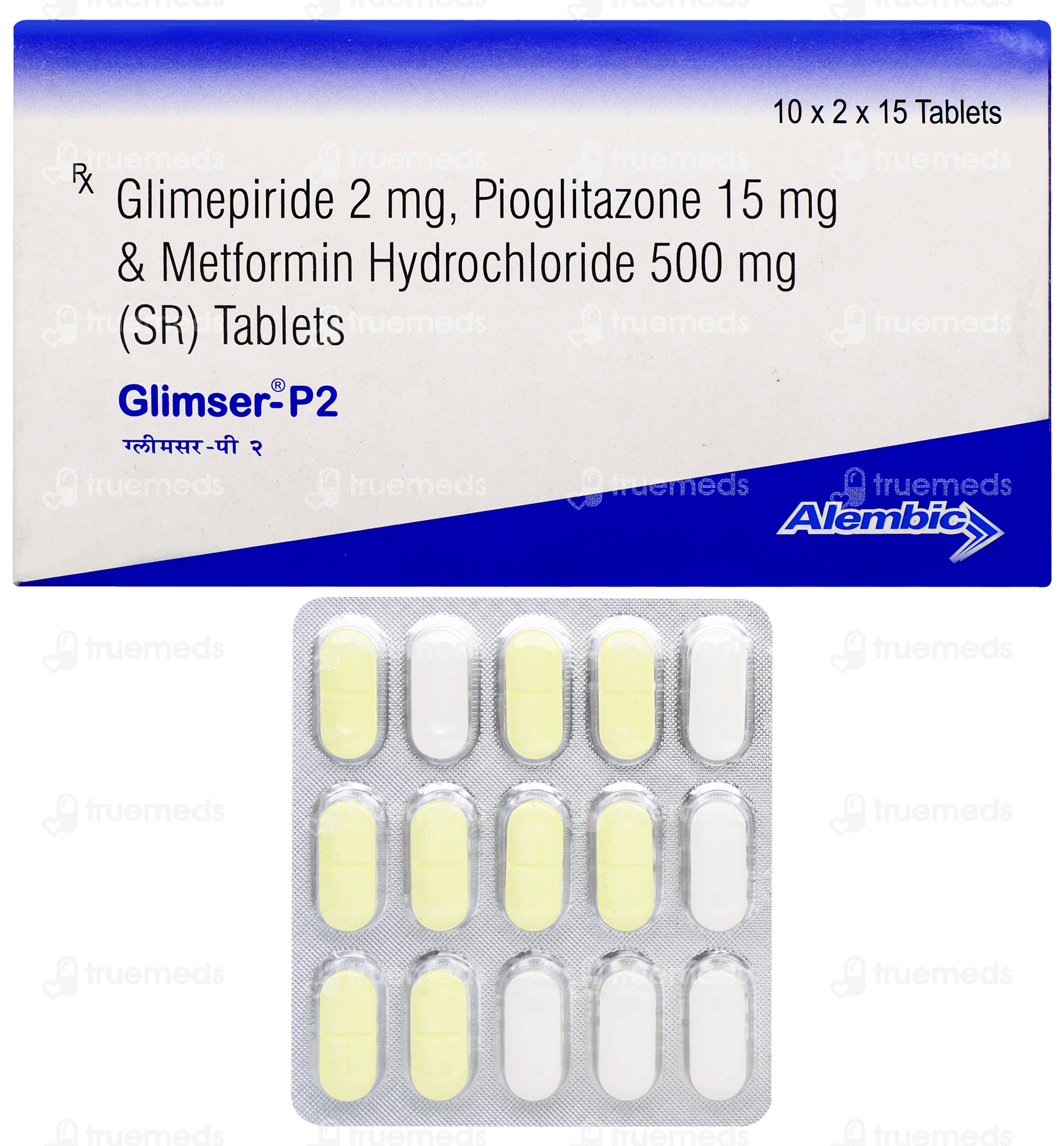 Glimser P2 Tablet 15: Uses, Side Effects, Price & Substitutes