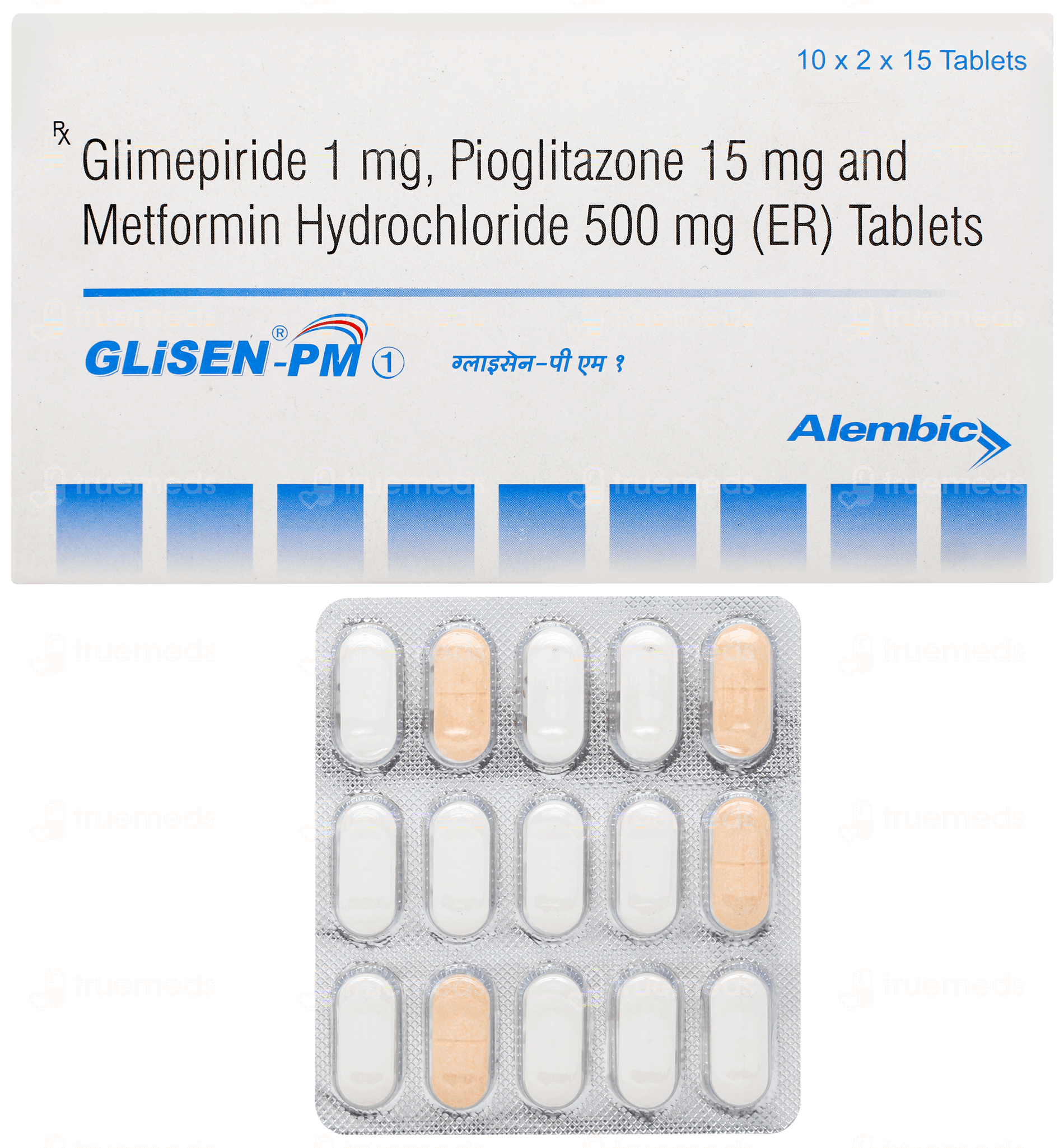 Glisen Pm 1 Tablet 15: Uses, Side Effects, Price & Substitutes