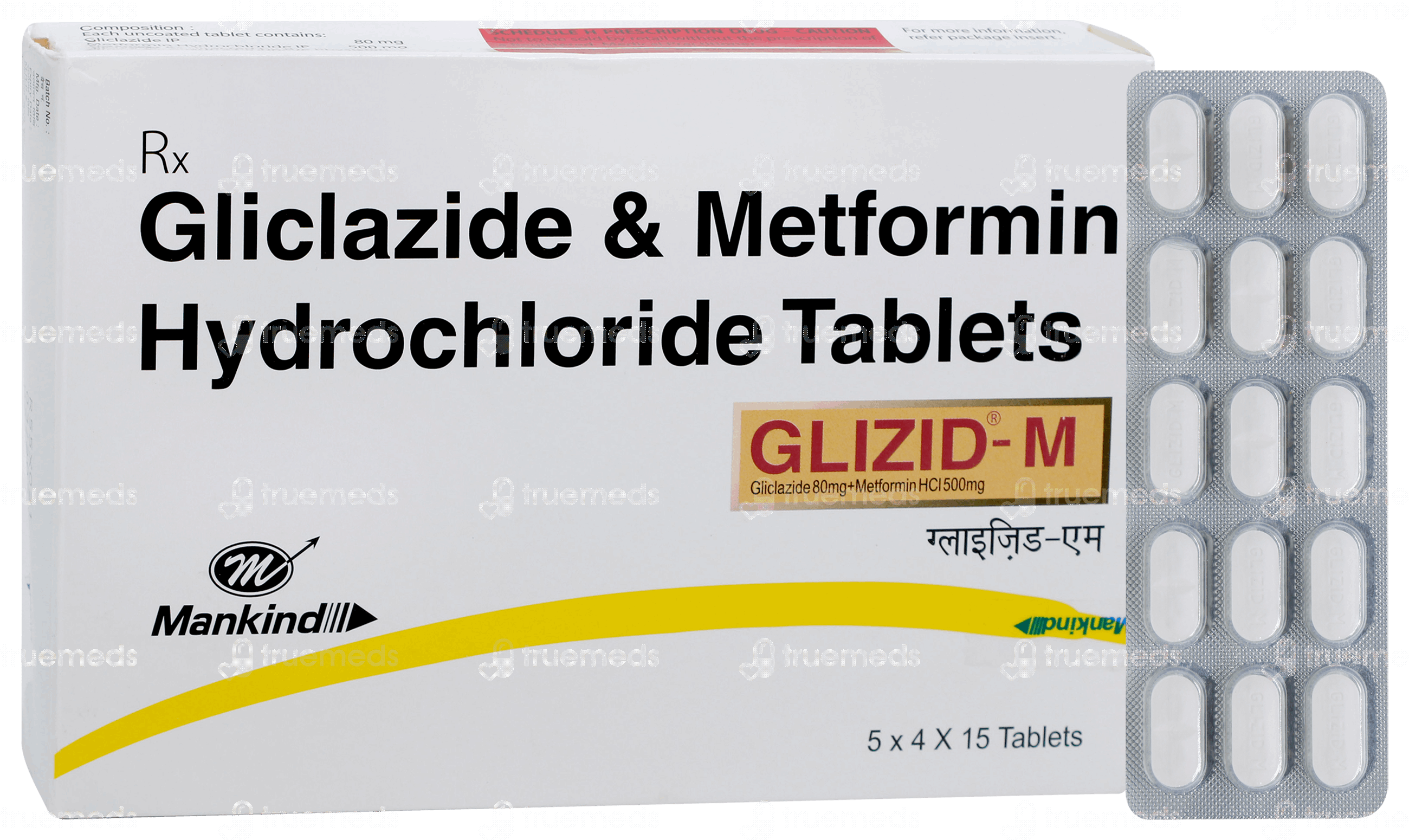 Glizid M Tablet: Uses, Side Effects, Price & Substitutes