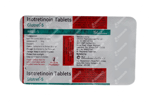 Glotret 5 MG Tablet | Order GLOTRET 5 MG Tablet 10 Online at Truemeds