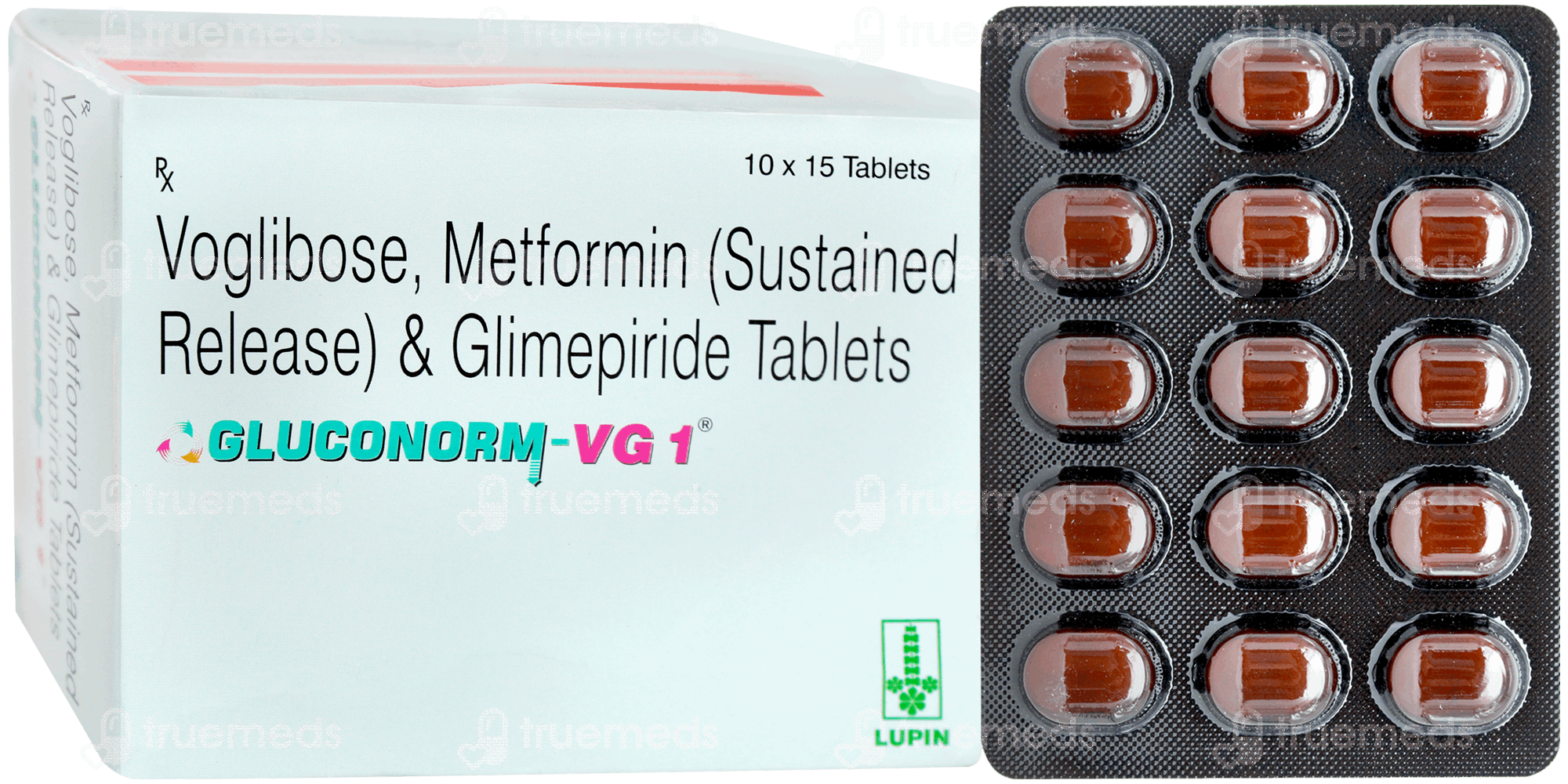 Gluconorm Vg 1 Tablet 15: Uses, Side Effects, Price & Substitutes