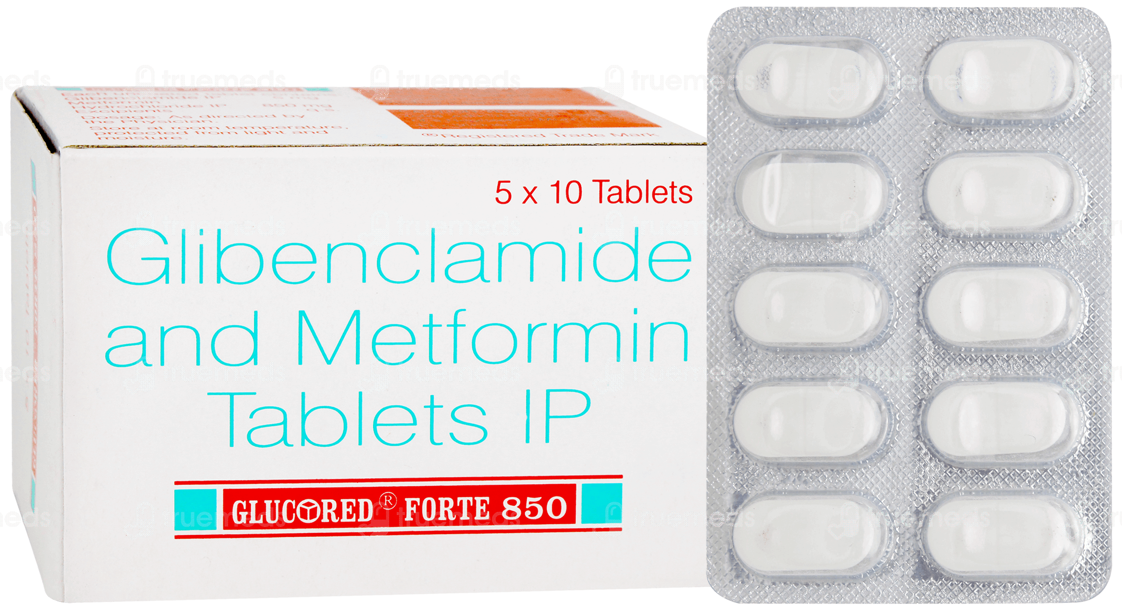 Glucored Forte 5/850 MG | Order Glucored Forte 5/850 MG Tablet Online ...
