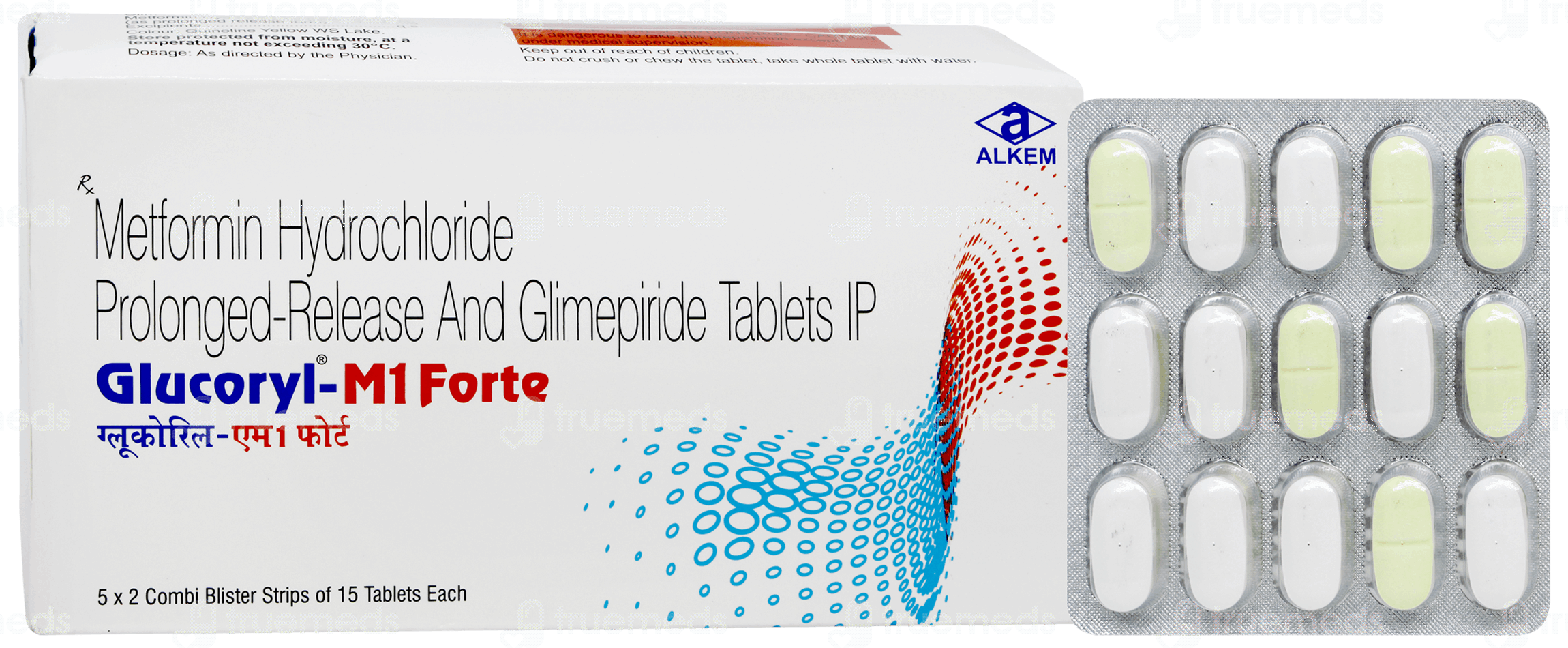Glucoryl M 1 Forte Tablet 15: Uses, Side Effects, Price & Substitutes