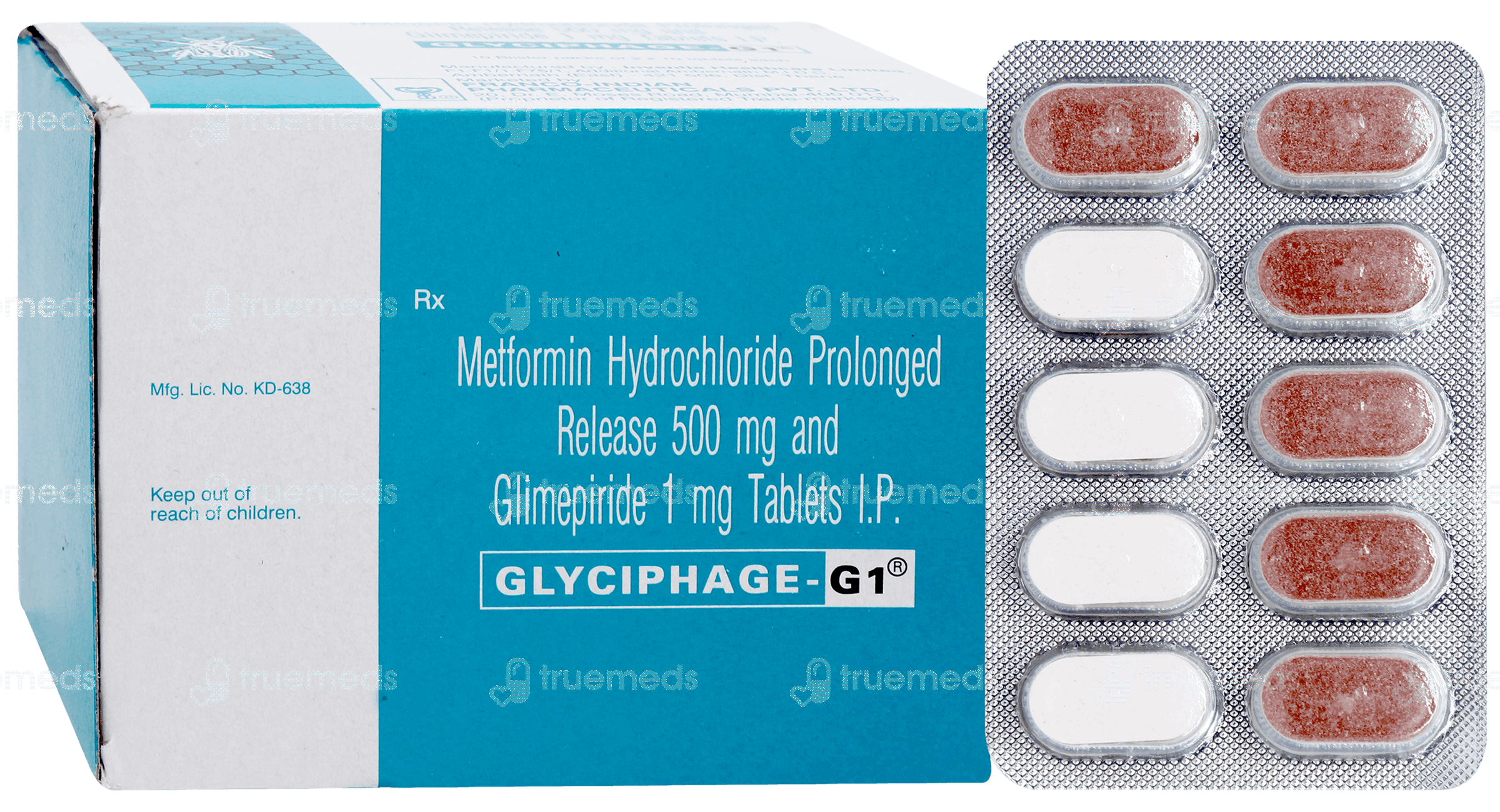 Glyciphage G1 Tablet: Uses, Side Effects, Price & Substitutes