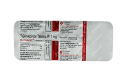 Glynamic 1 MG Tablet 10 - Uses, Side Effects, Dosage, Price | Truemeds