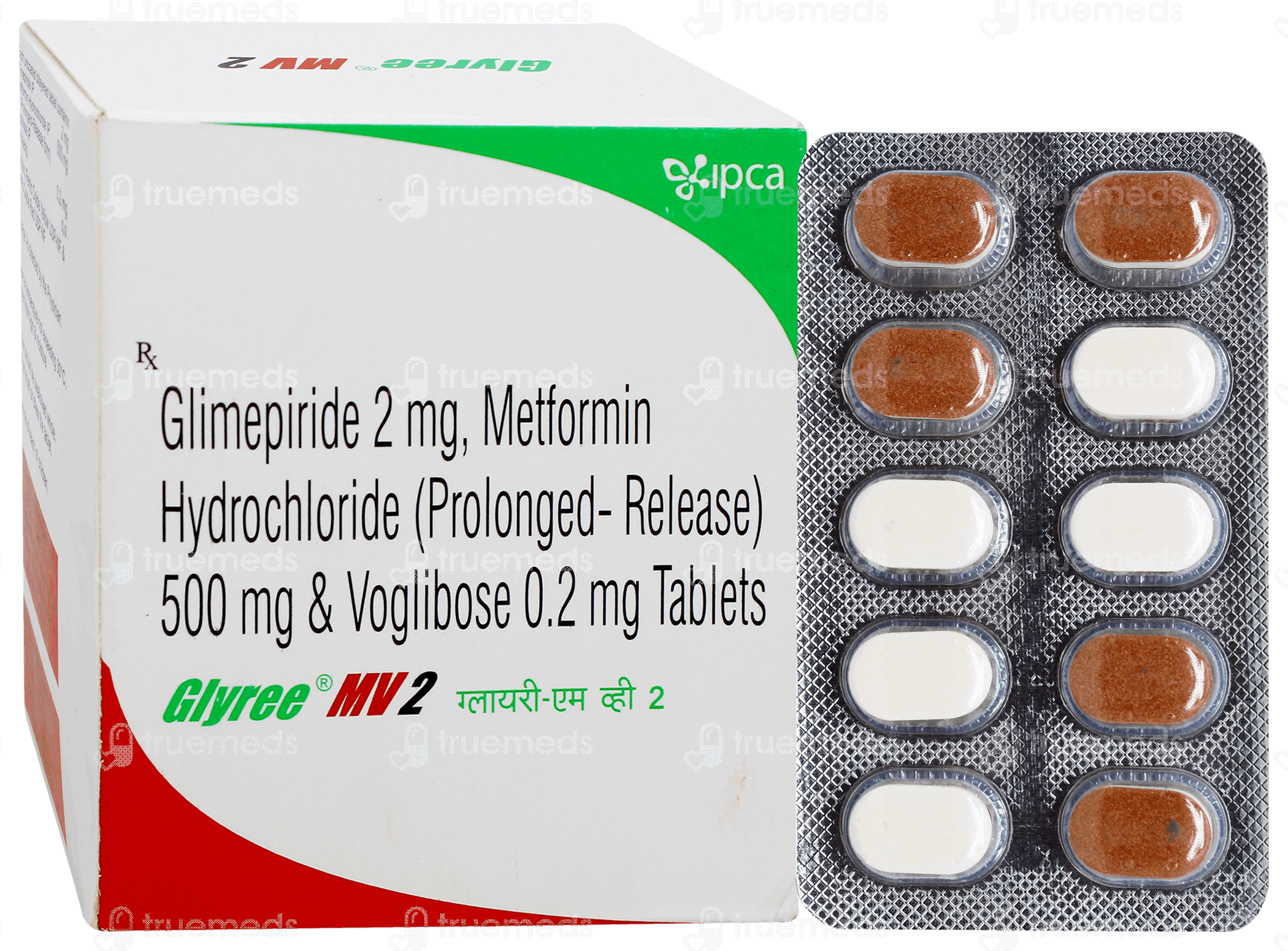 Glyree Mv 2 Tablet 10: Uses, Side Effects, Price & Substitutes