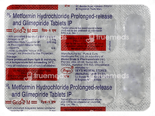 Grid 2 M Tablet: Uses, Side Effects, Price & Substitutes