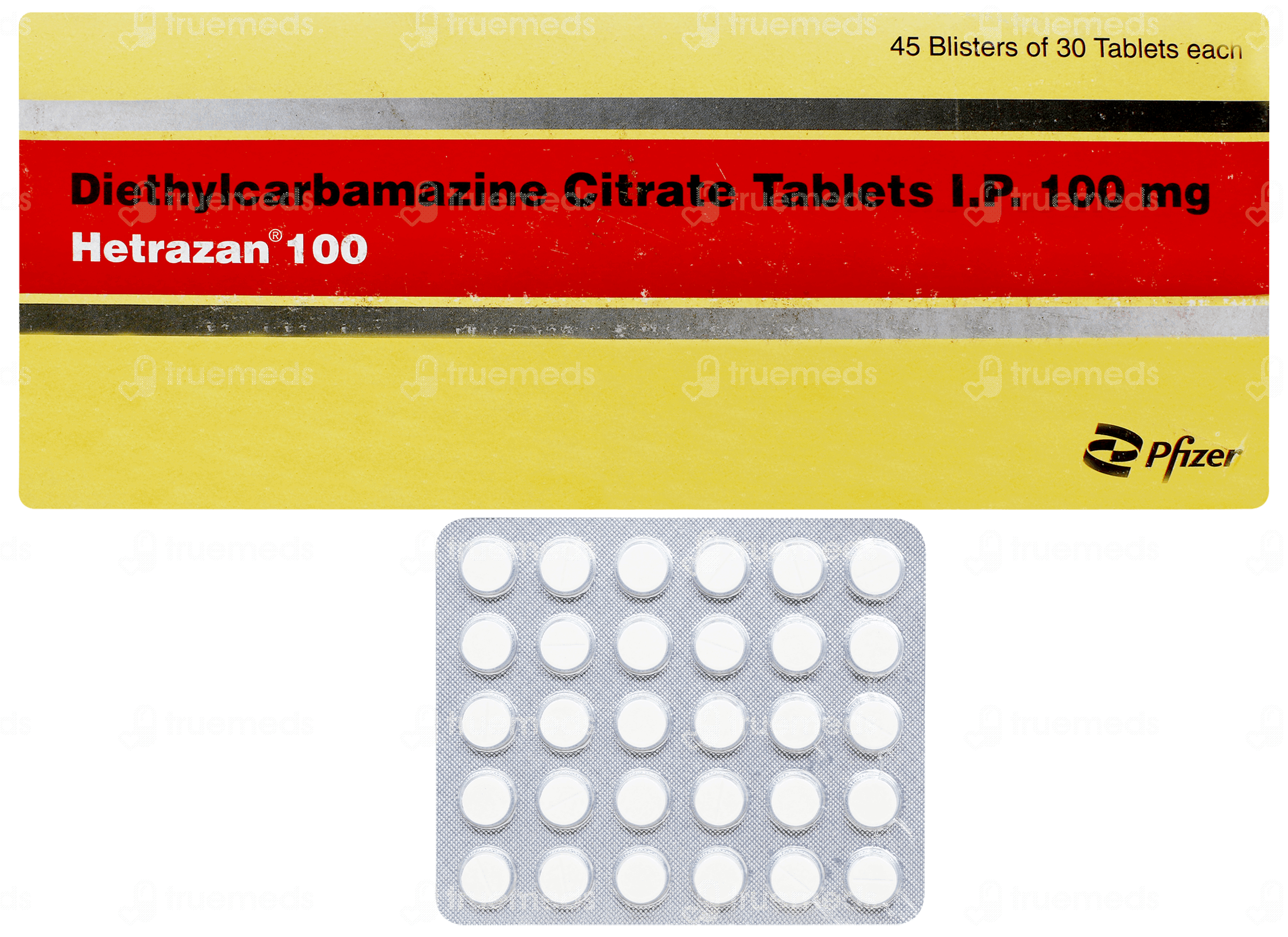 Hetrazan 100 Tablet: Uses, Side Effects, Price & Substitutes