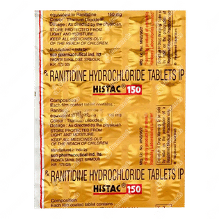 HISTAC 150 MG Tablet 30 | Order Histac 150 MG Online at Truemeds