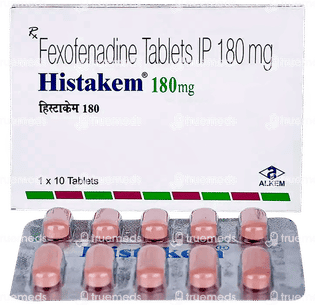 Histakem 180 Mg Tablet 10 - Uses, Side Effects, Dosage, Price | Truemeds