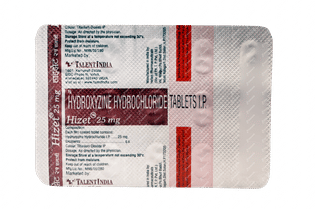 Hizet 25 Mg Tablet 15 - Uses, Side Effects, Dosage, Price | Truemeds