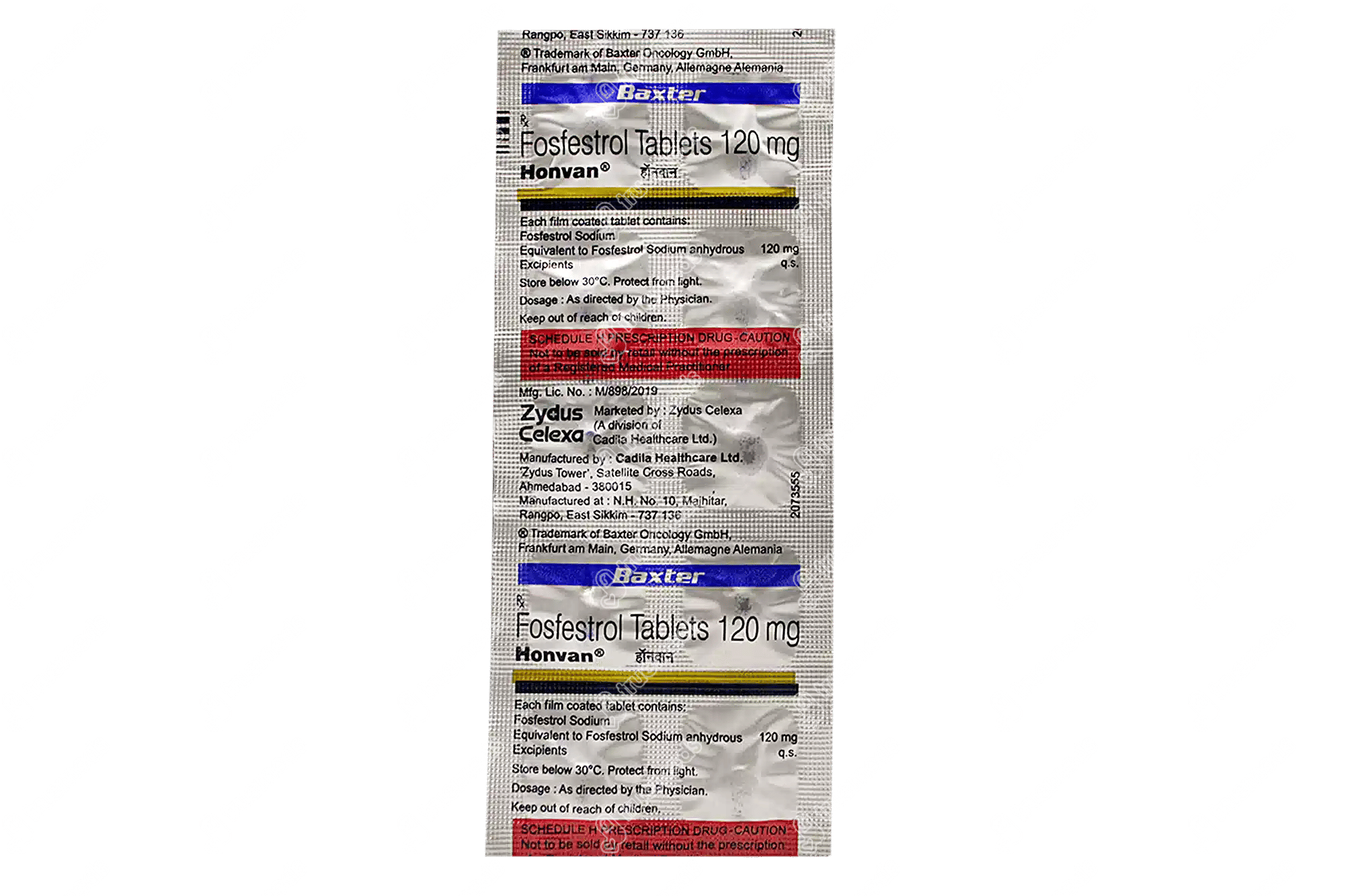 Honvan 120 MG | Order Honvan 120 MG Tablet Online at Truemeds