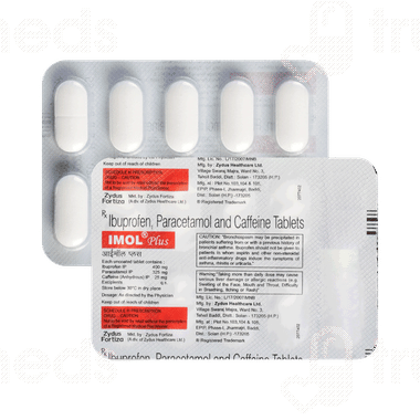 Imol Plus 40032525 Mg Tablet 10 - Uses, Side Effects, Dosage, Price ...