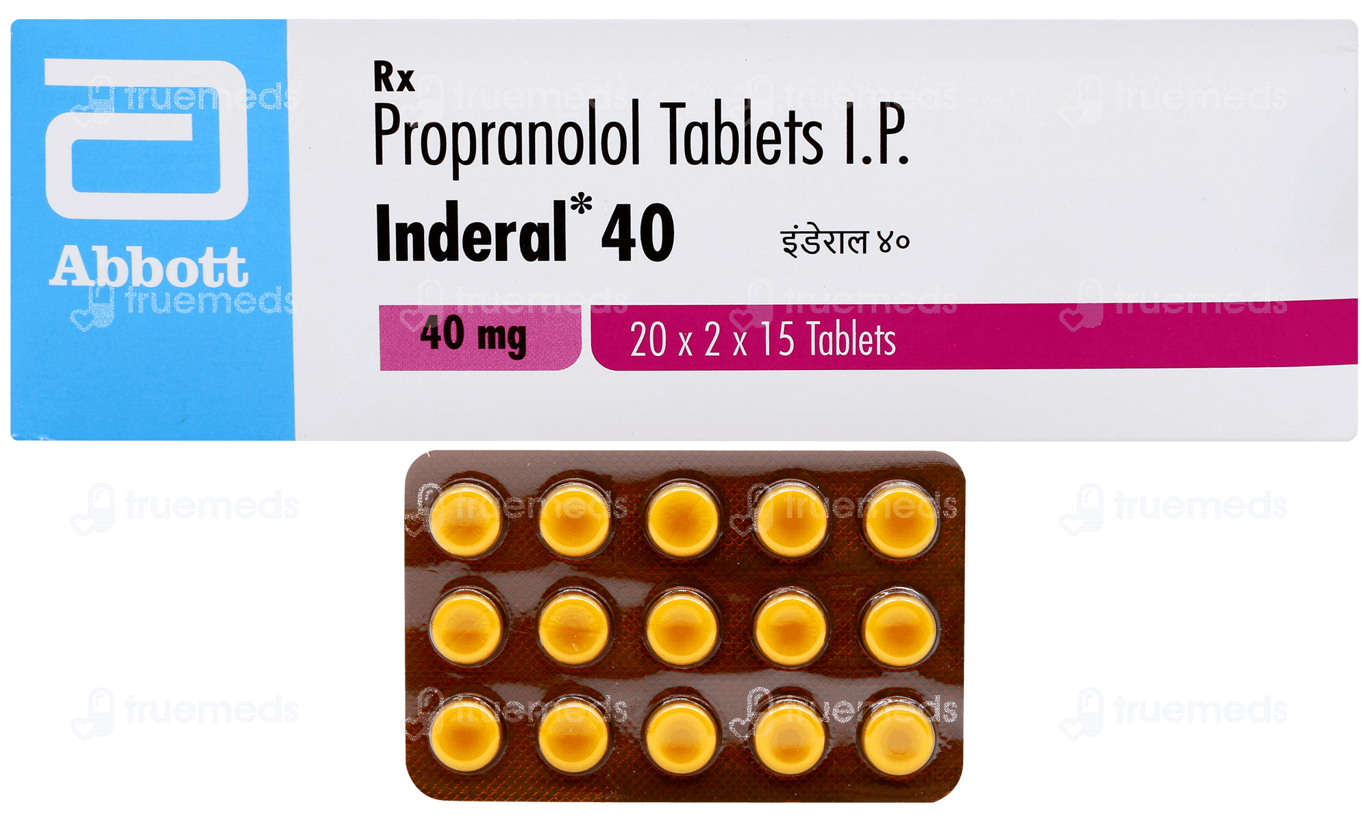 Inderal 40 Tablet: Uses, Side Effects, Price & Substitutes