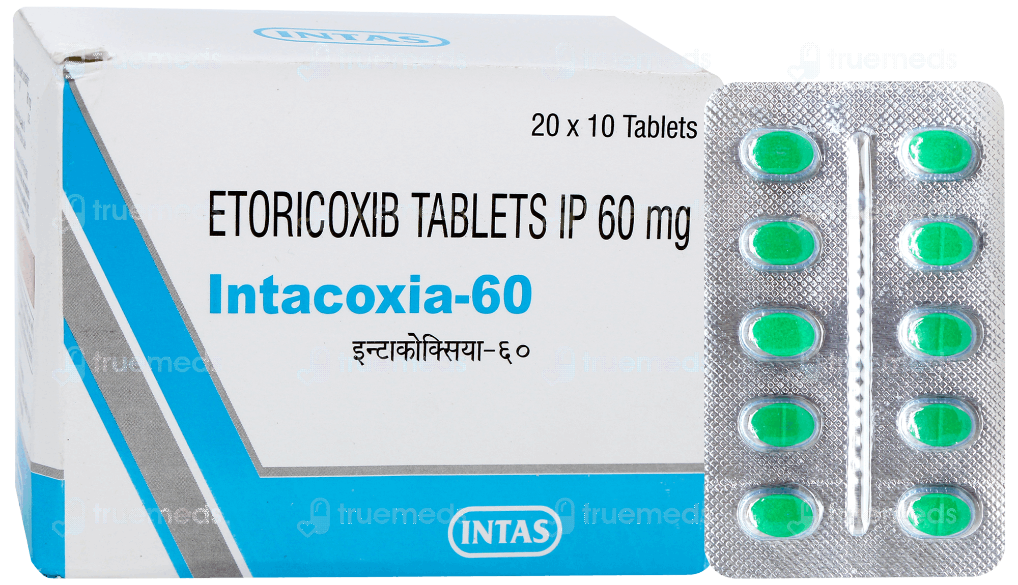 Intacoxia 60 MG | Order Intacoxia 60 MG Tablet Online at Truemeds