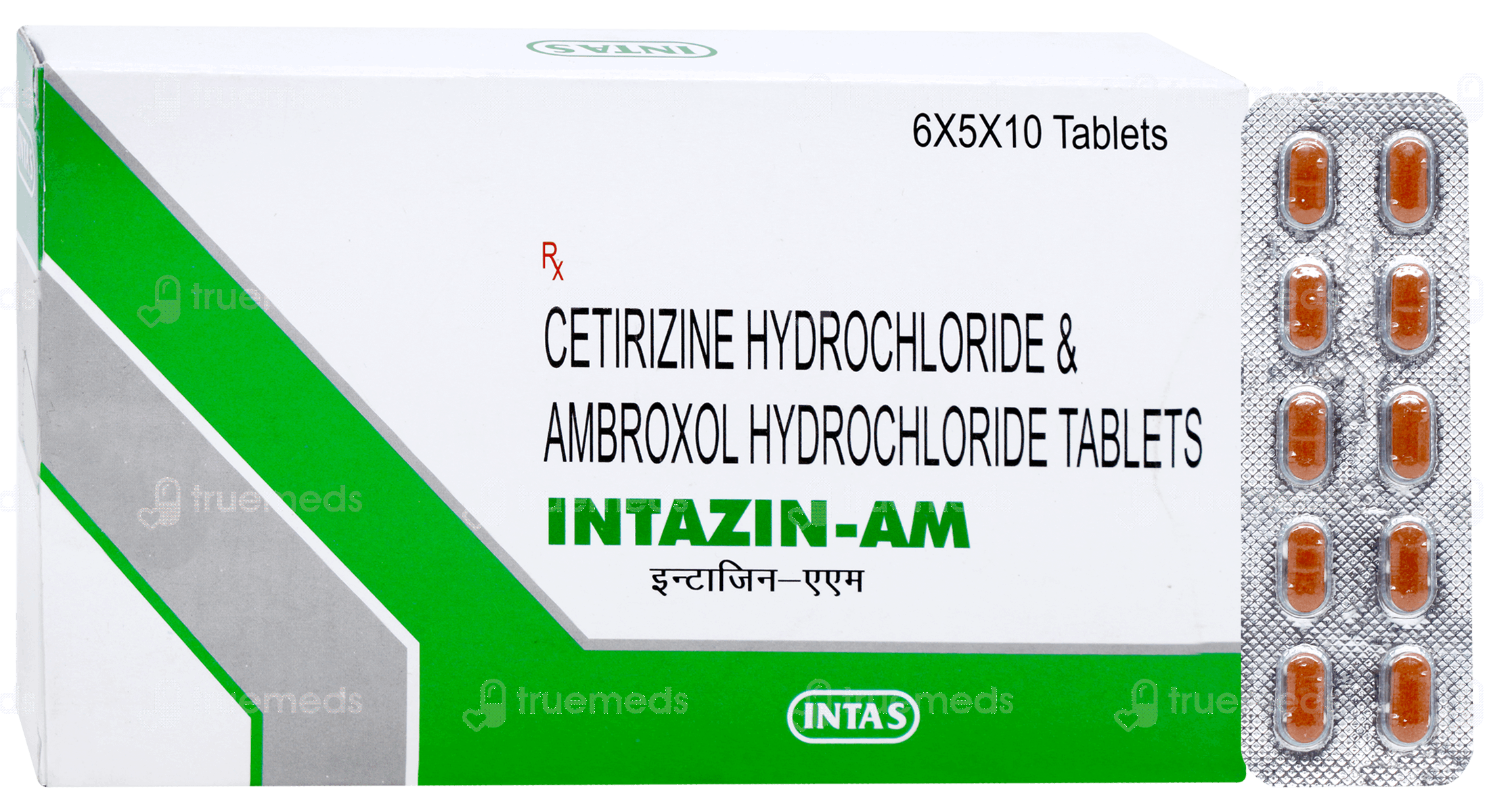 Intazin Am 5/60 MG | Order Intazin Am 5/60 MG Tablet Online at Truemeds