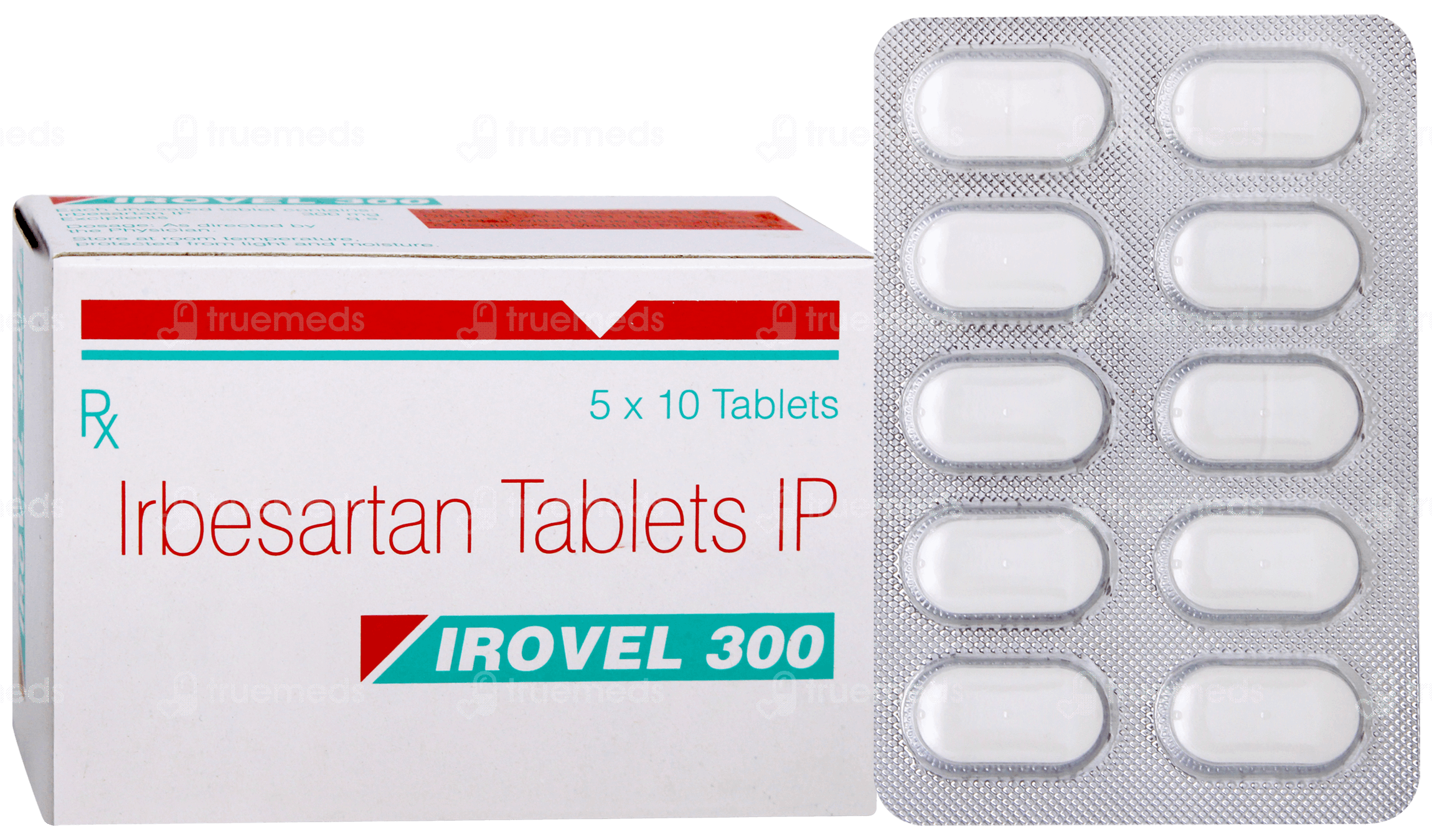Irovel 300 Mg Tablet 10 - Uses, Side Effects, Dosage, Price | Truemeds