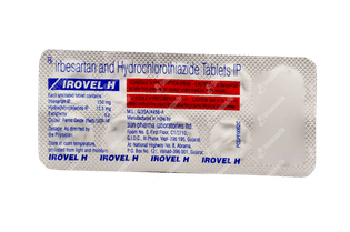 Irovel H 150125 Mg Tablet 10 - Uses, Side Effects, Dosage, Price | Truemeds
