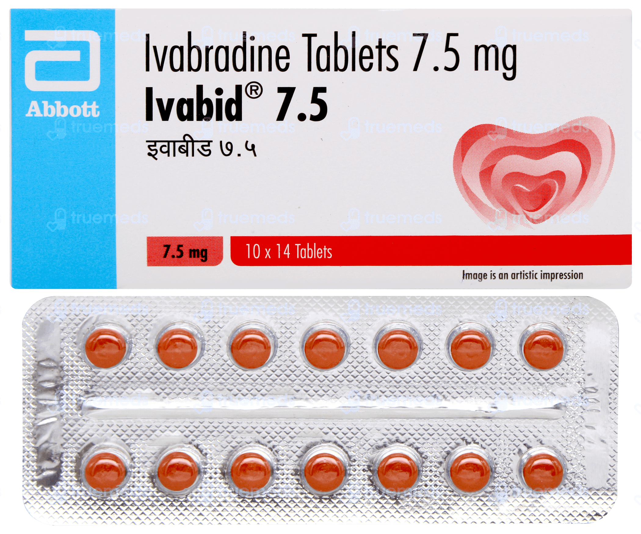 Ivabid 7.5 MG | Order Ivabid 7.5 MG Tablet Online at Truemeds