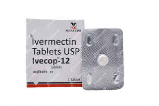 Ivecop 12 Mg Tablet 1 - Uses, Side Effects, Dosage, Price | Truemeds