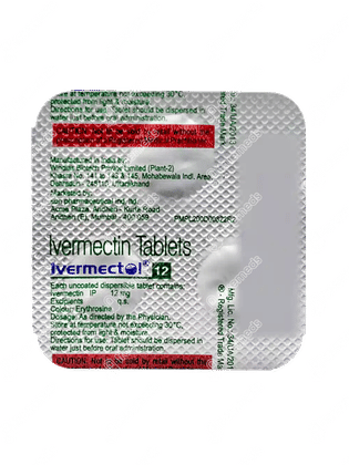 Ivermectol 12 MG | Order Ivermectol 12 MG Tablet Online at Truemeds