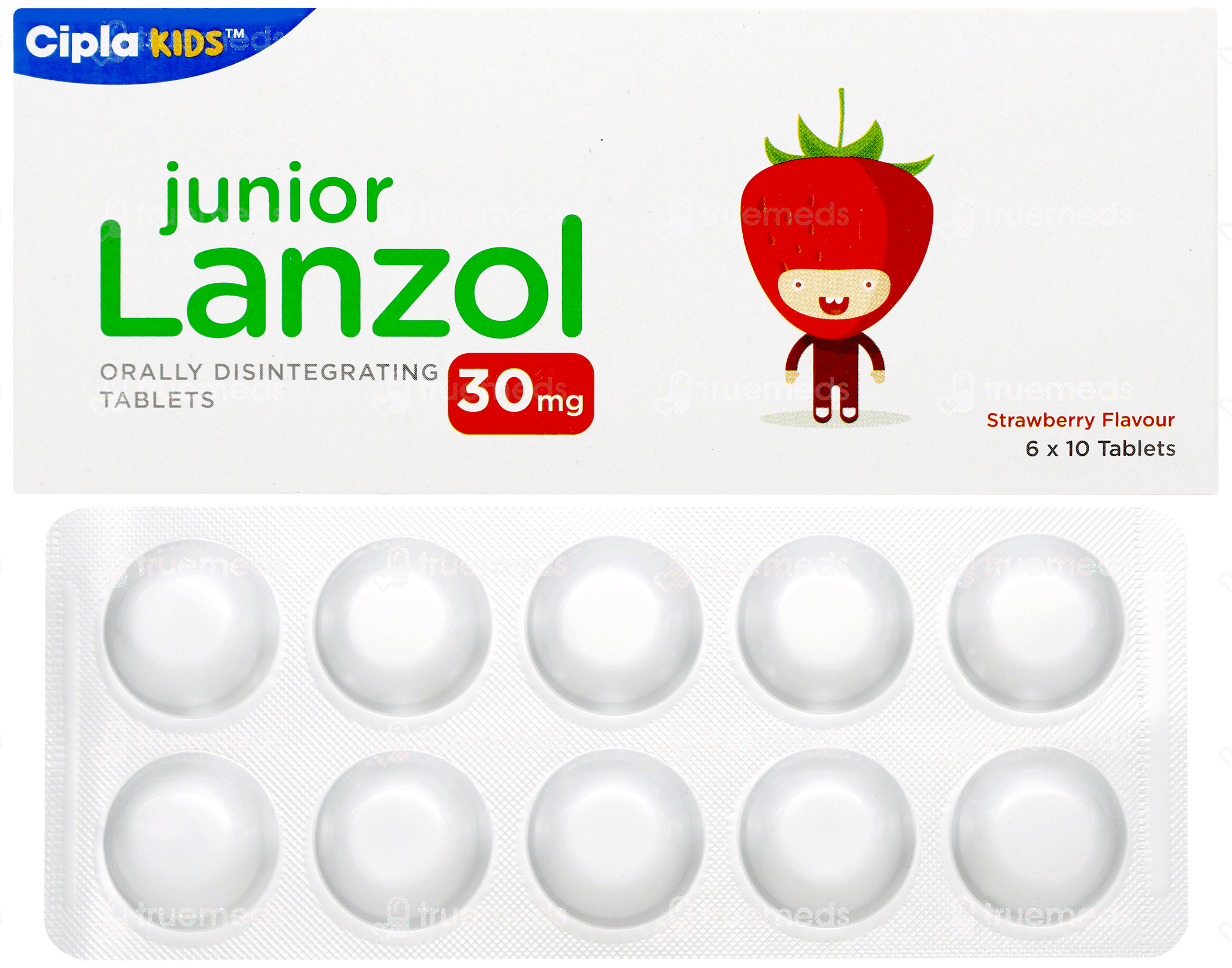 Junior Lanzol 30 MG | Order Junior Lanzol 30 MG Tablet Online at Truemeds