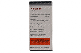 K Cor 10 MG | Order K Cor 10 MG Tablet Online at Truemeds