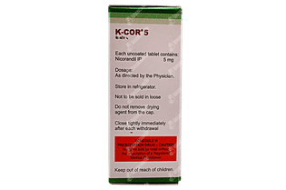 K Cor 5 MG | Order K Cor 5 MG Tablet Online at Truemeds