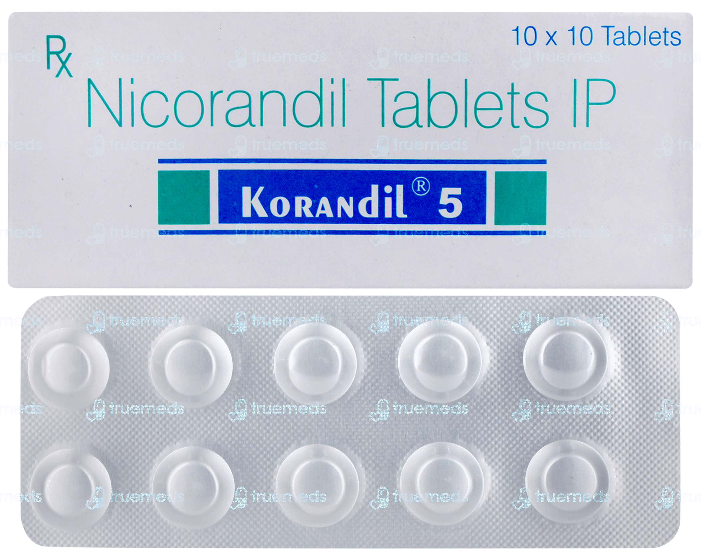 Korandil 5 MG | Order Korandil 5 MG Tablet Online at Truemeds