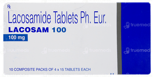 Lacosam 100 MG | Order Lacosam 100 MG Tablet Online at Truemeds