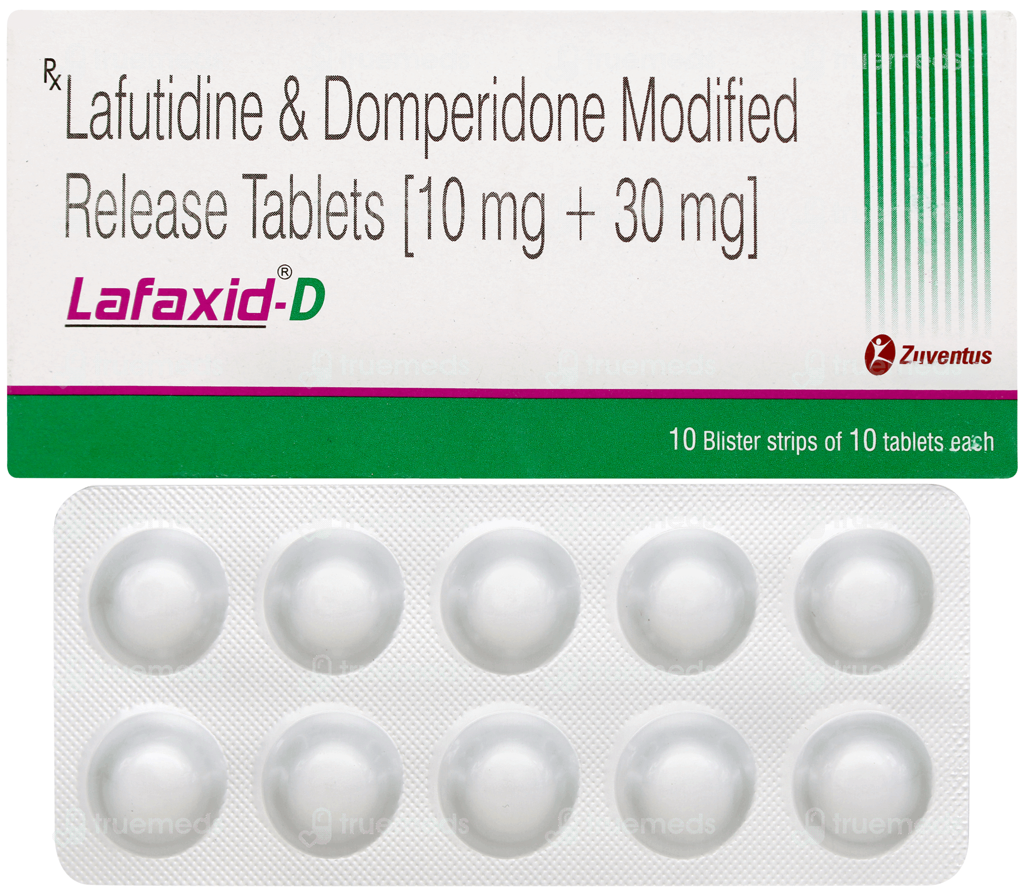 Lafaxid D 1030 Mg Tablet 10 - Uses, Side Effects, Dosage, Price | Truemeds