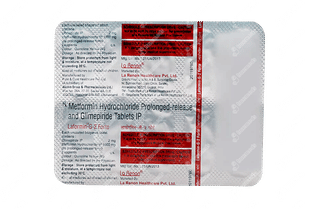 Laformin G 2 Forte Tablet: Uses, Side Effects, Price & Substitutes