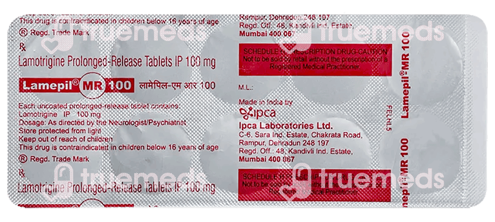 Lamepil Mr 100 MG | Order Lamepil Mr 100 MG Tablet Online at Truemeds