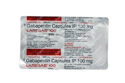 Laregab 100 MG Capsule 10 - Uses, Side Effects, Dosage, Price | Truemeds
