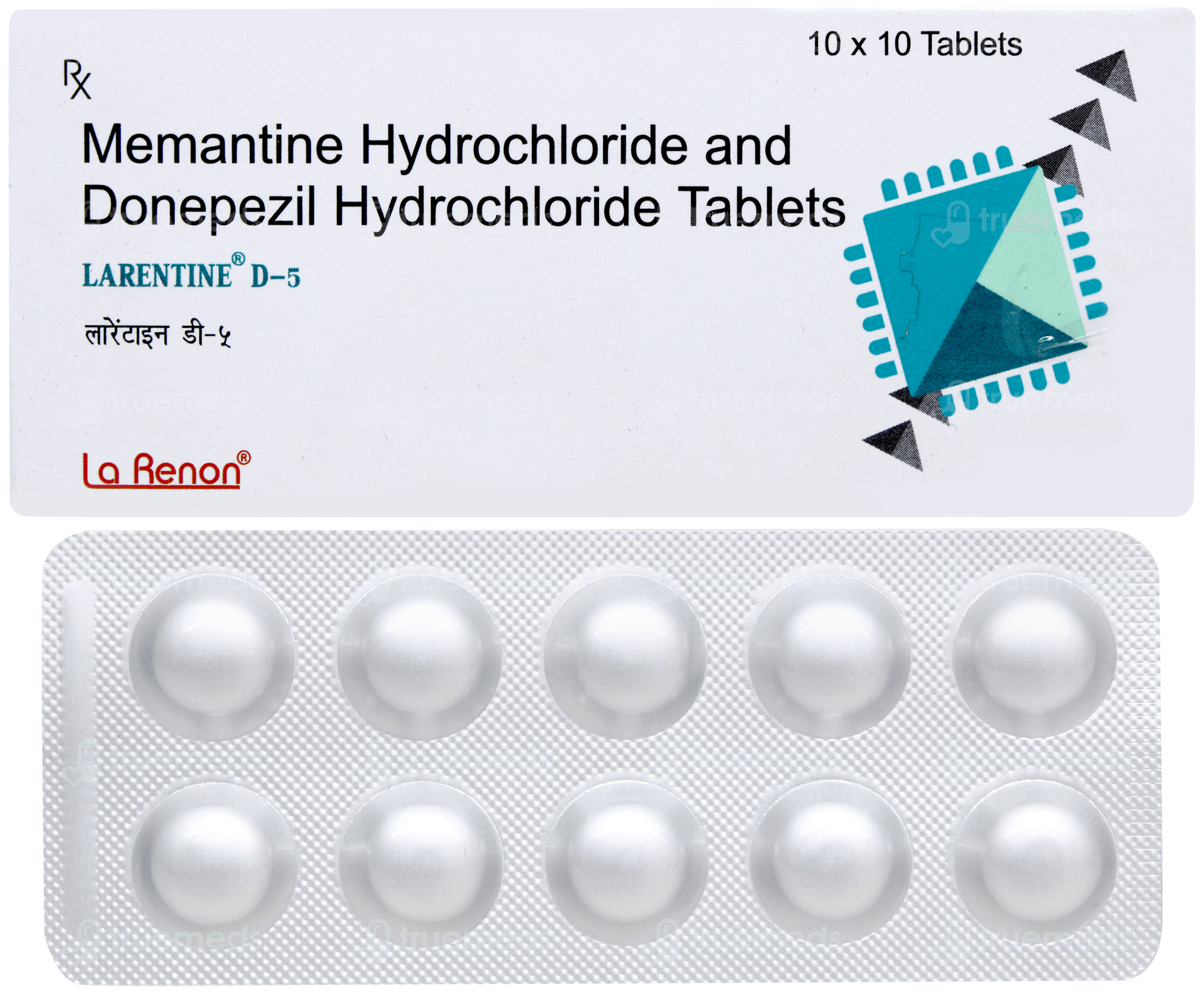 Larentine D 55 Mg Tablet 10 - Uses, Side Effects, Dosage, Price | Truemeds