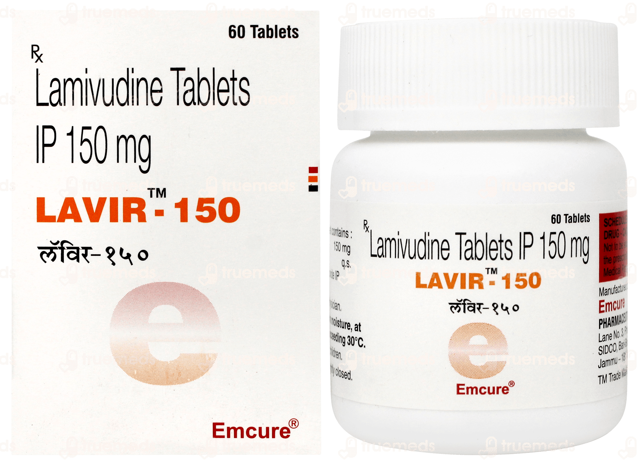Lavir 150 Mg Tablet 60 - Uses, Side Effects, Dosage, Price | Truemeds