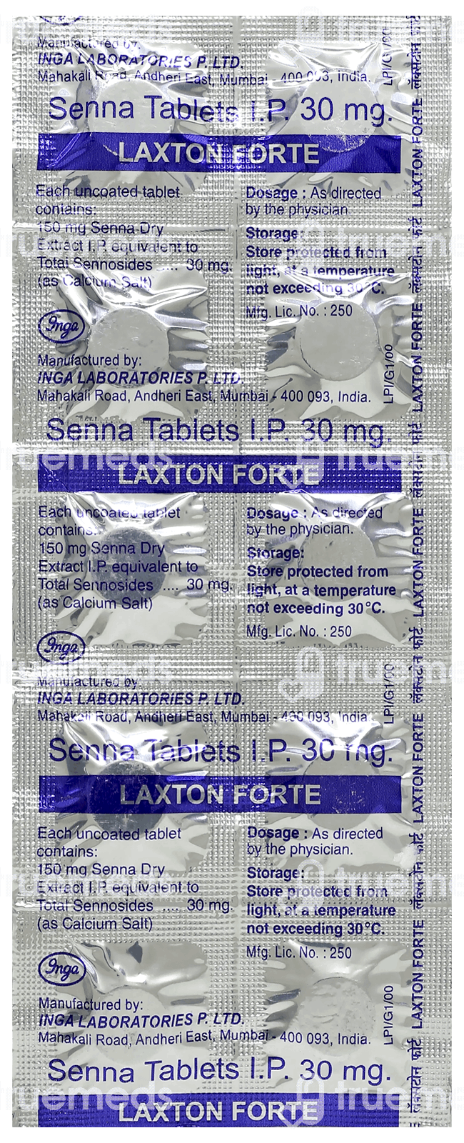 Laxton Forte Tablet 10 - Uses, Side Effects, Dosage, Price | Truemeds