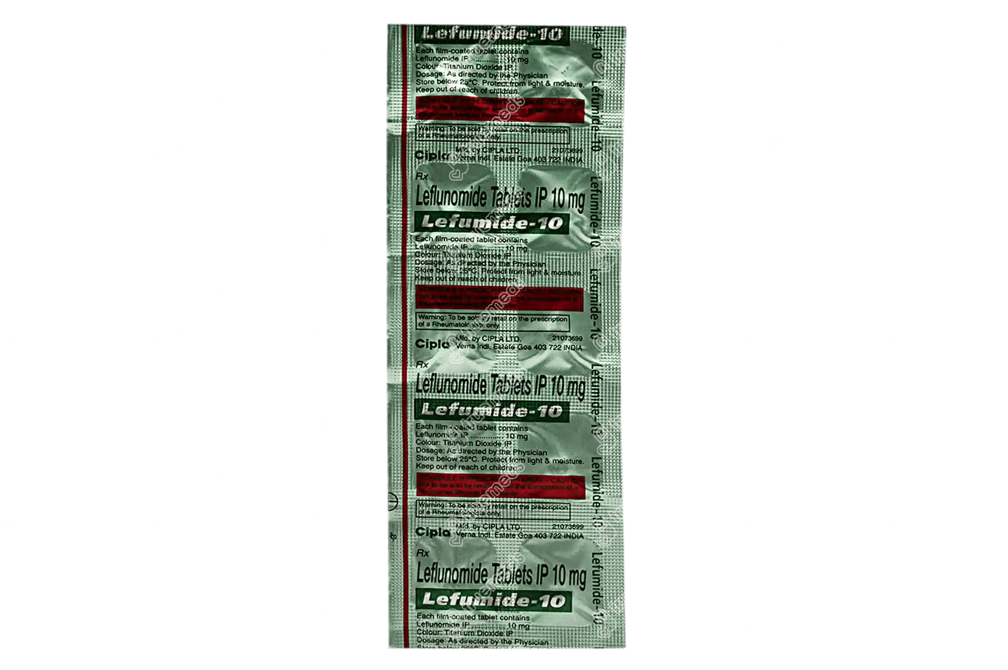 Lefumide 10 MG | Order Lefumide 10 MG Tablet Online at Truemeds